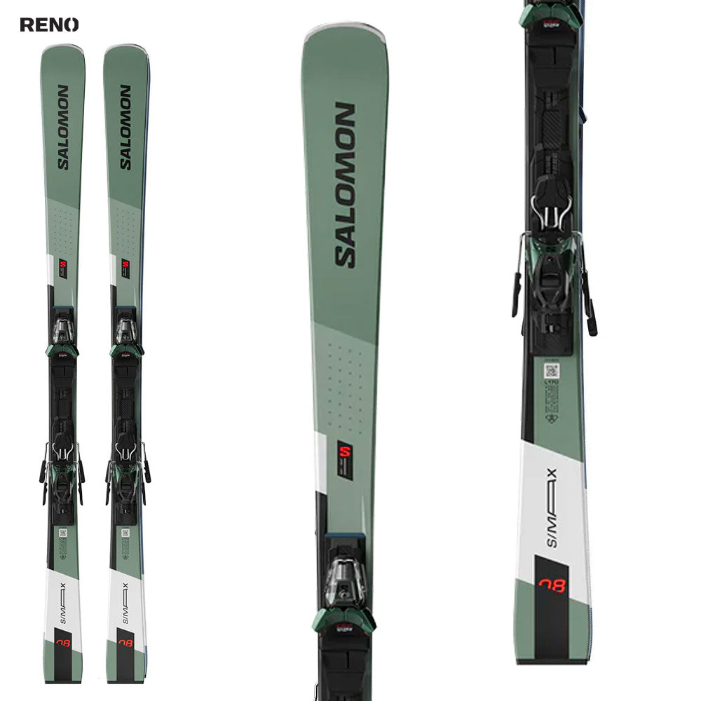 Salomon Skis S/Max 8 / Fixations M11 GW L80 OIL – renosport